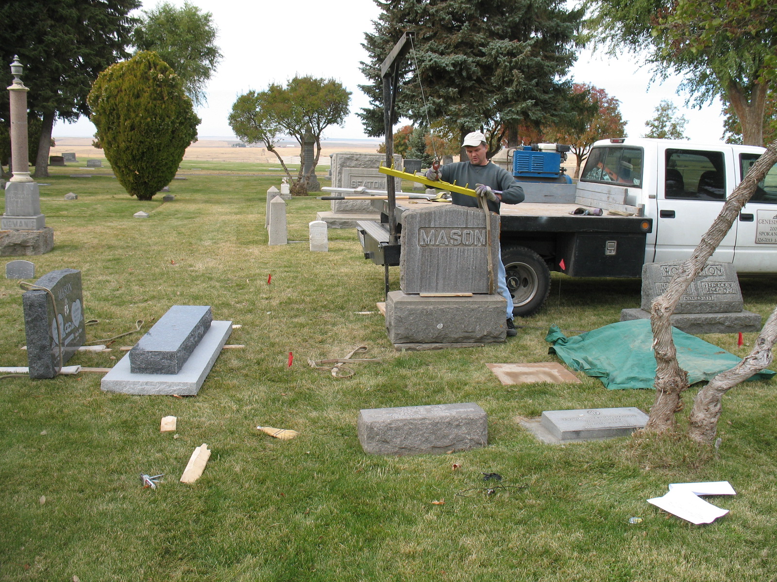 How long does it take before my headstone is placed in the cemetery ...